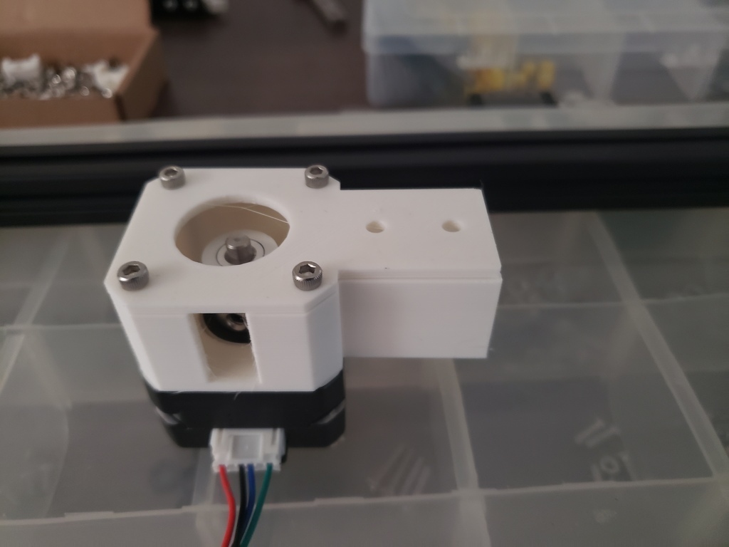 🔚 NEMA 17 Stepper motor end mount for 2020 Extrusion・Free 3D File for ...